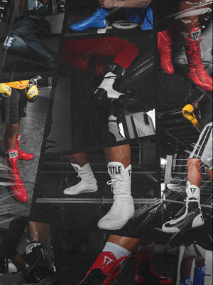 TITLE Boxing Border Reversible Amateur Competition Set