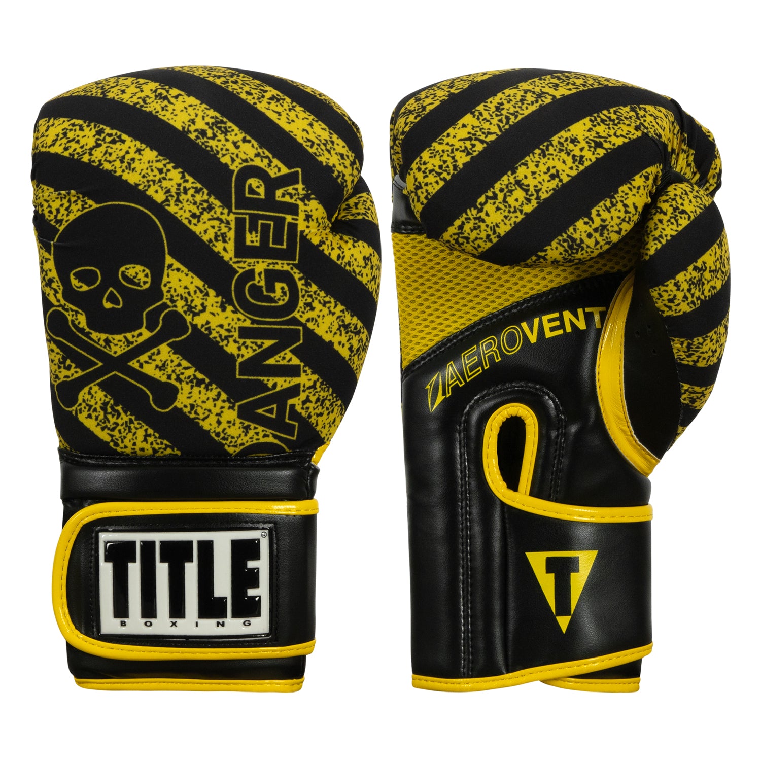 TITLE Boxing Infused Foam Danger Bag Boxing Gloves