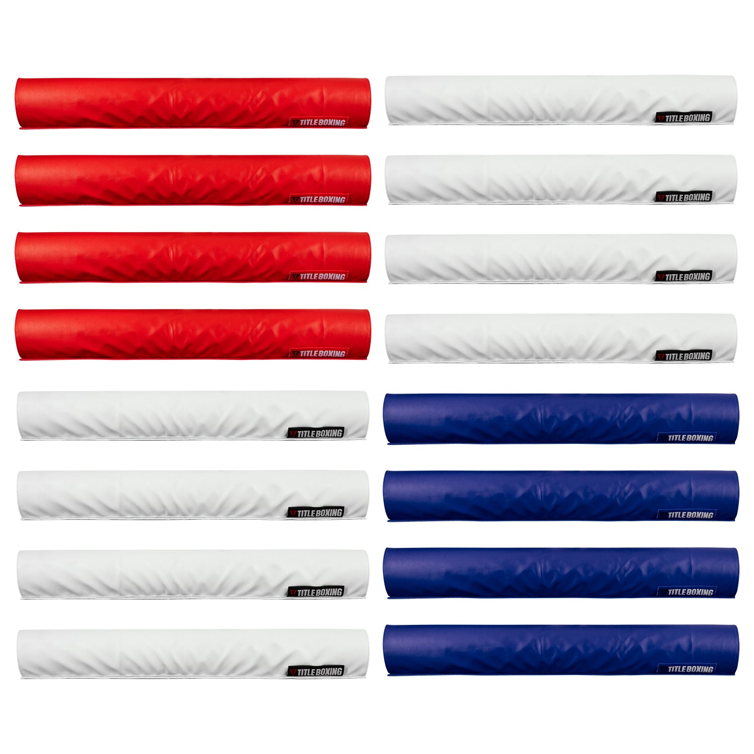 TITLE Boxing Blank Ring Turnbuckle Covers (Set of 16)