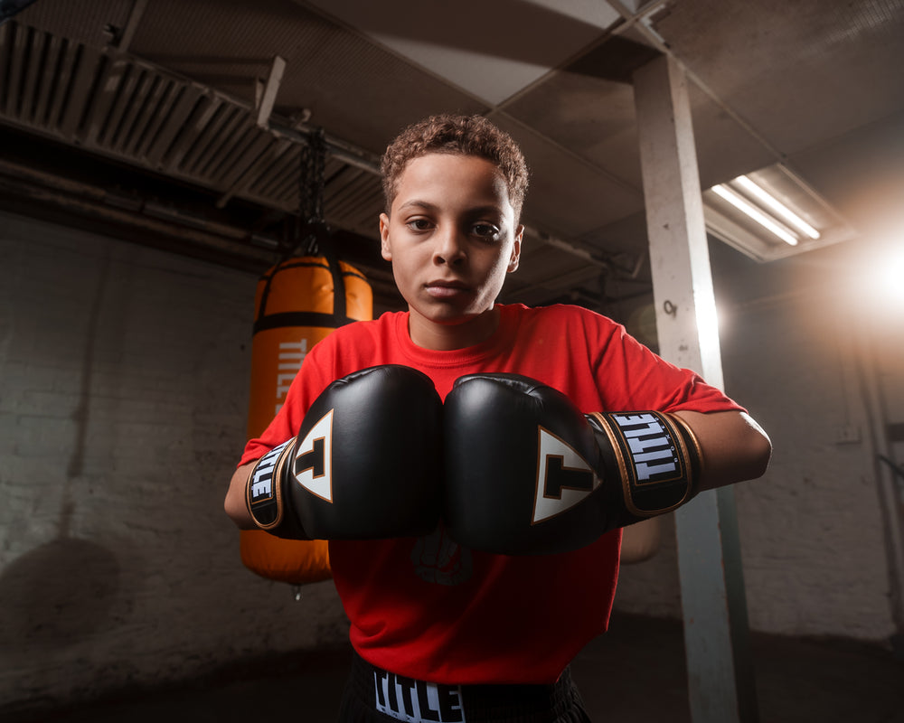 title boxeo gloves