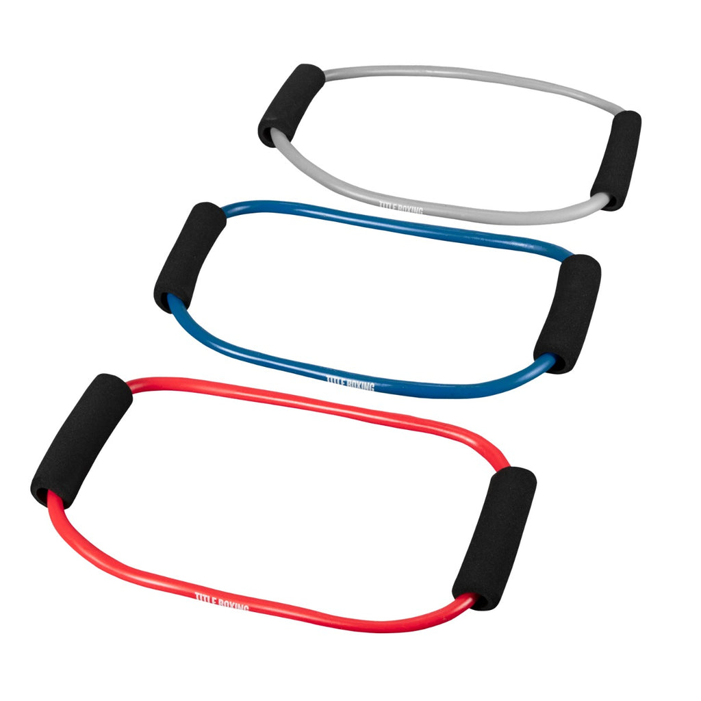 TITLE BOXING ELLIPTICAL RESISTANCE BANDS SET OF 3
