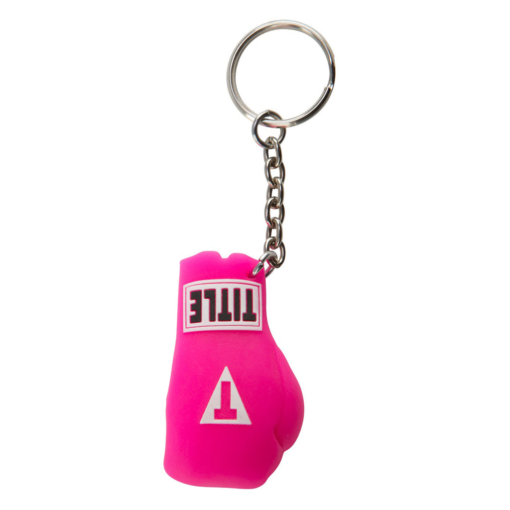 TITLE Boxing Molded Glove Keychain