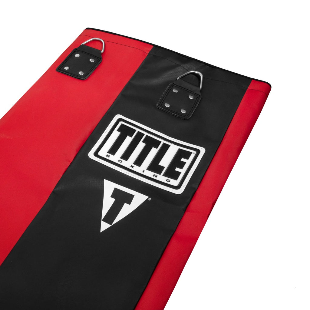 TITLE Boxing Synthetic Leather Heavy Bag - Unfilled